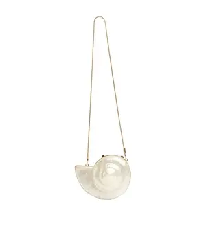 Simkhai Marion Shell Clutch Bag - No