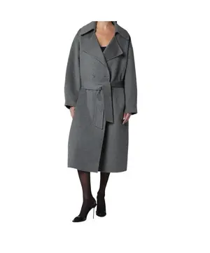 THE FRANKIE SHOP Double-breasted Belted Coat