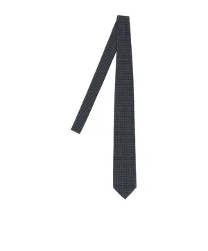 Brioni Pointed-tip Tie - Blue