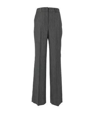 Peserico Pinstripe Pleated Trousers