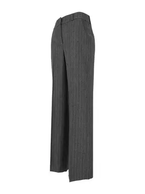 Peserico Pinstripe Pleated Trousers - No
