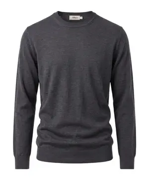 Altea Long Sleeve Crew-neck Sweater - Black