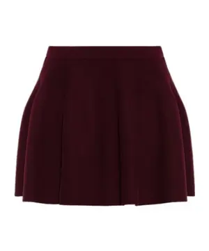 LISA YANG Pleated Knit Mini Skirt