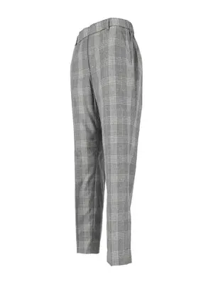 Peserico Check Pattern Trousers