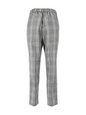 Peserico Check Pattern Trousers