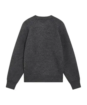 THE FRANKIE SHOP Crew Neck Drop Shoulder Sweater