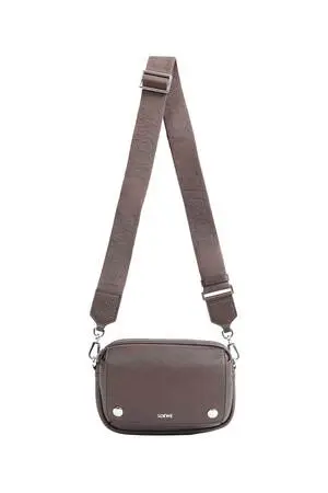 Loewe Small Pebble Messanger Bag - Brown
