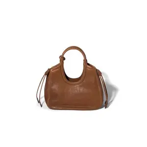 Miu Miu Nappa Leather Tote Bag - Oak