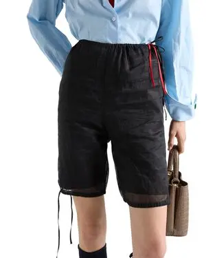 Prada Organdy Bermudas