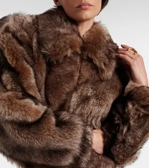 Chloé Cropped Shearling Jacket