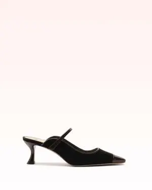 ALEXANDRE BIRMAN Tita Wave 60 Geometric Heel Square Toe Pumps
