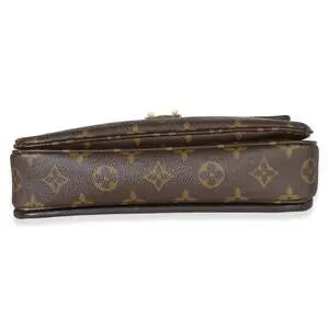 LOUIS VUITTON Monogram Canvas Pochette Metis - Brown