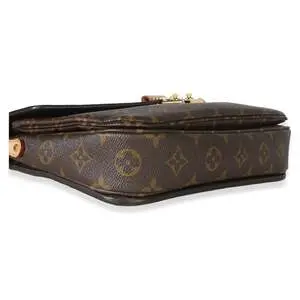 LOUIS VUITTON Monogram Canvas Pochette Metis - Brown