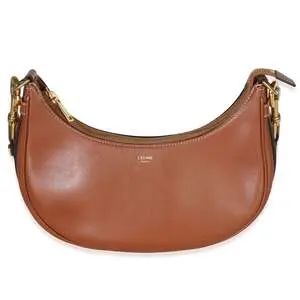 Celine Tan Smooth Calfskin Ava Shoulder Bag - Brown