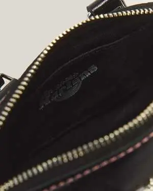 Dr. Martens Mini Top Handle Bag In Milled Gloss Leather