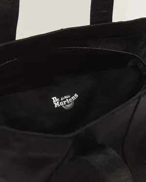Dr. Martens Maxi Overdrive Leather Tote Bag With Laptop Sleeve And Pouch