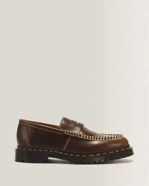 Dr. Martens Penton Ben Mayhem Leather Loafers - Brown