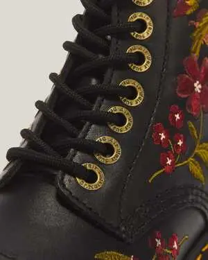 Dr. Martens Sinclair Floral Leather Lace-up Boots