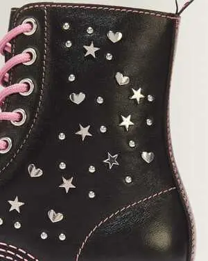 Dr. Martens 1460 Pascal Leather Lace Up Boots