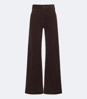 Polo Ralph Lauren Cotton Corduroy Flared Trousers - Brown