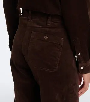 Polo Ralph Lauren Cotton Corduroy Flared Trousers