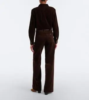 Polo Ralph Lauren Cotton Corduroy Flared Trousers