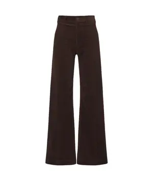 Polo Ralph Lauren Cotton Corduroy Flared Trousers - Brown