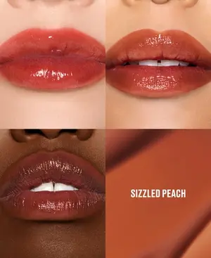 MAC COSMETICS Lustreglass Stained Glass Lip Tint - Sizzled Peach
