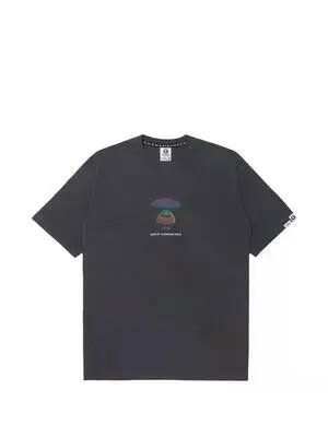 AAPE BY *A BATHING APE Moonface Hologram-print T-shirt
