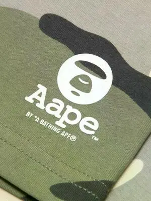 AAPE BY *A BATHING APE Moonface-detail Camo-print Boxers