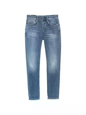 DONDUP Faded Whiskered Jeans - Blue