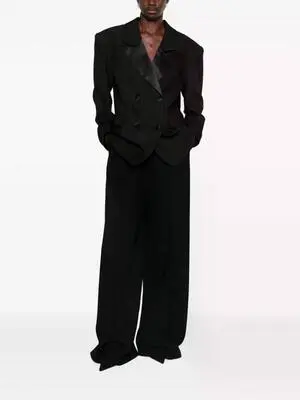 TWENTY FOURHAITCH Double-breasted Peak-lapel Jacket