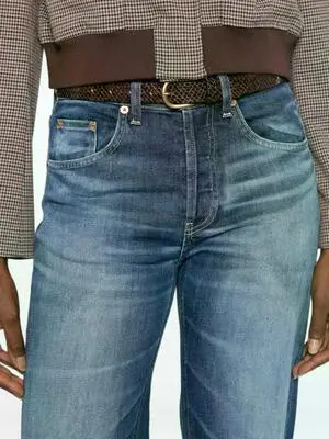 DONDUP Faded Straight-leg Jeans