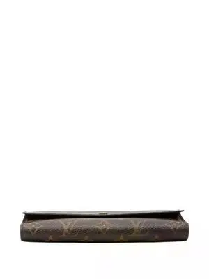 LOUIS VUITTON 2003 Monogram Sarah Wallet Long Wallets