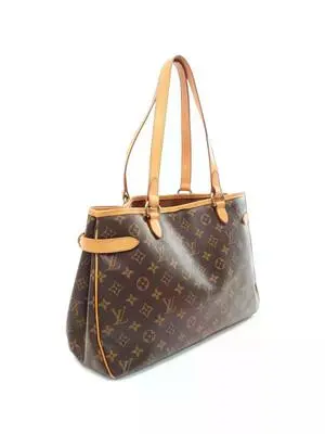 LOUIS VUITTON 2006 Monogram Batignolles Horizontal Tote Bag - Brown