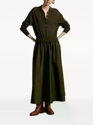 Polo Ralph Lauren Long Sleeve A-line Polo Dress