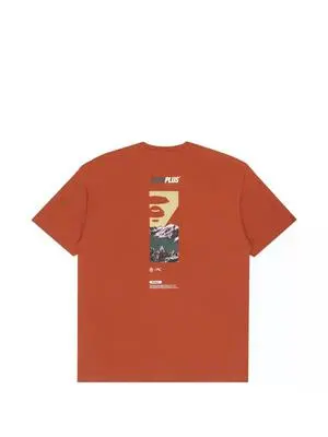 AAPE BY *A BATHING APE Moonface Graphic-print T-shirt - Red