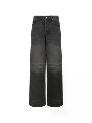 Ksubi Faded Detail Wide-leg Jeans