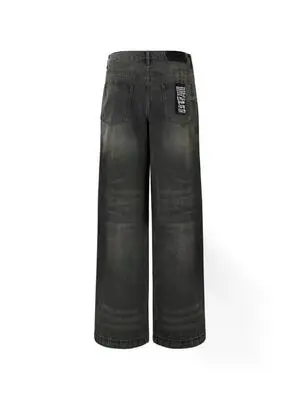 Ksubi Faded Detail Wide-leg Jeans