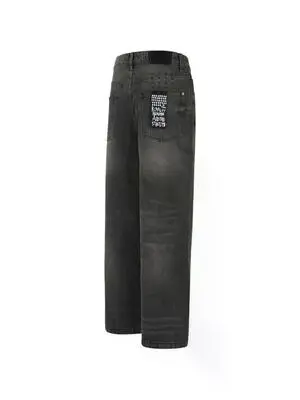 Ksubi Faded Detail Wide-leg Jeans