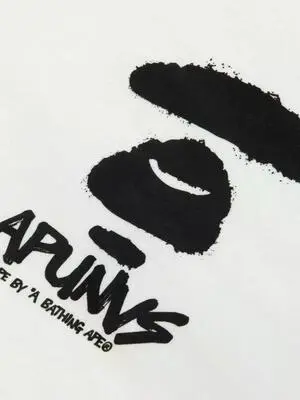 AAPE BY *A BATHING APE Moonface Graphic-print Sweatshirt
