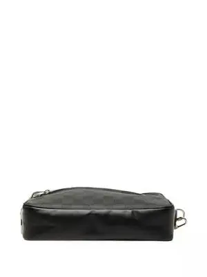 LOUIS VUITTON 2021-2026 Damier Graphite Kasai Clutch Bag