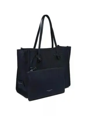 MARCELLA CLUB Logo-patch Tote Bag - Blue