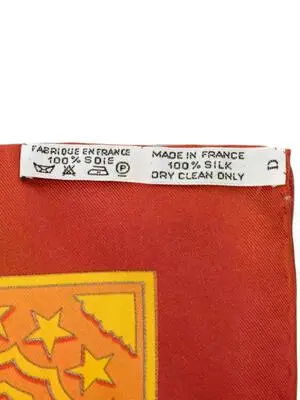 Hermès 2000-2026 Early America Silk Scarf 90 Scarves