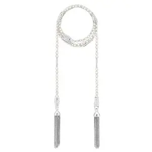 CORSO JEWELRY Mar De Seto Pearl And Rhodium-plated Necklace - White