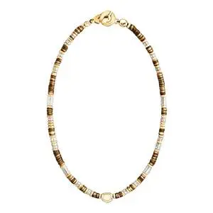 CORSO JEWELRY Lio Gold Choker - Brown