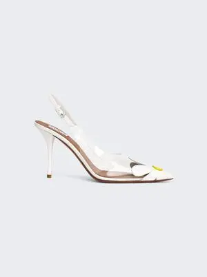 ALAÃA Alaïa Bloom Slingback Pumps - Neutral
