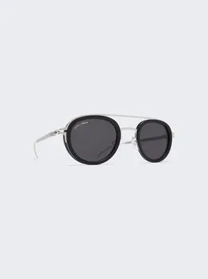 Mykita X Oamc Grunt Sunglasses Slate And Pearl Frame