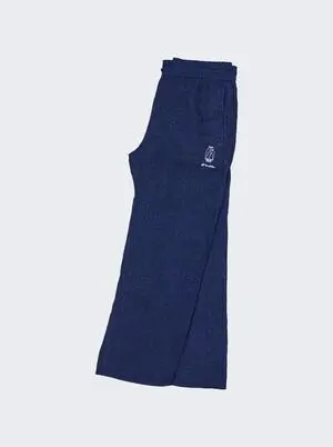 MELROSE HIGH X Lotto Linen Leisure Pants Whale - Blue