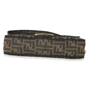 Fendi Ff 1974 Jacquard Canvas Baguette Bag